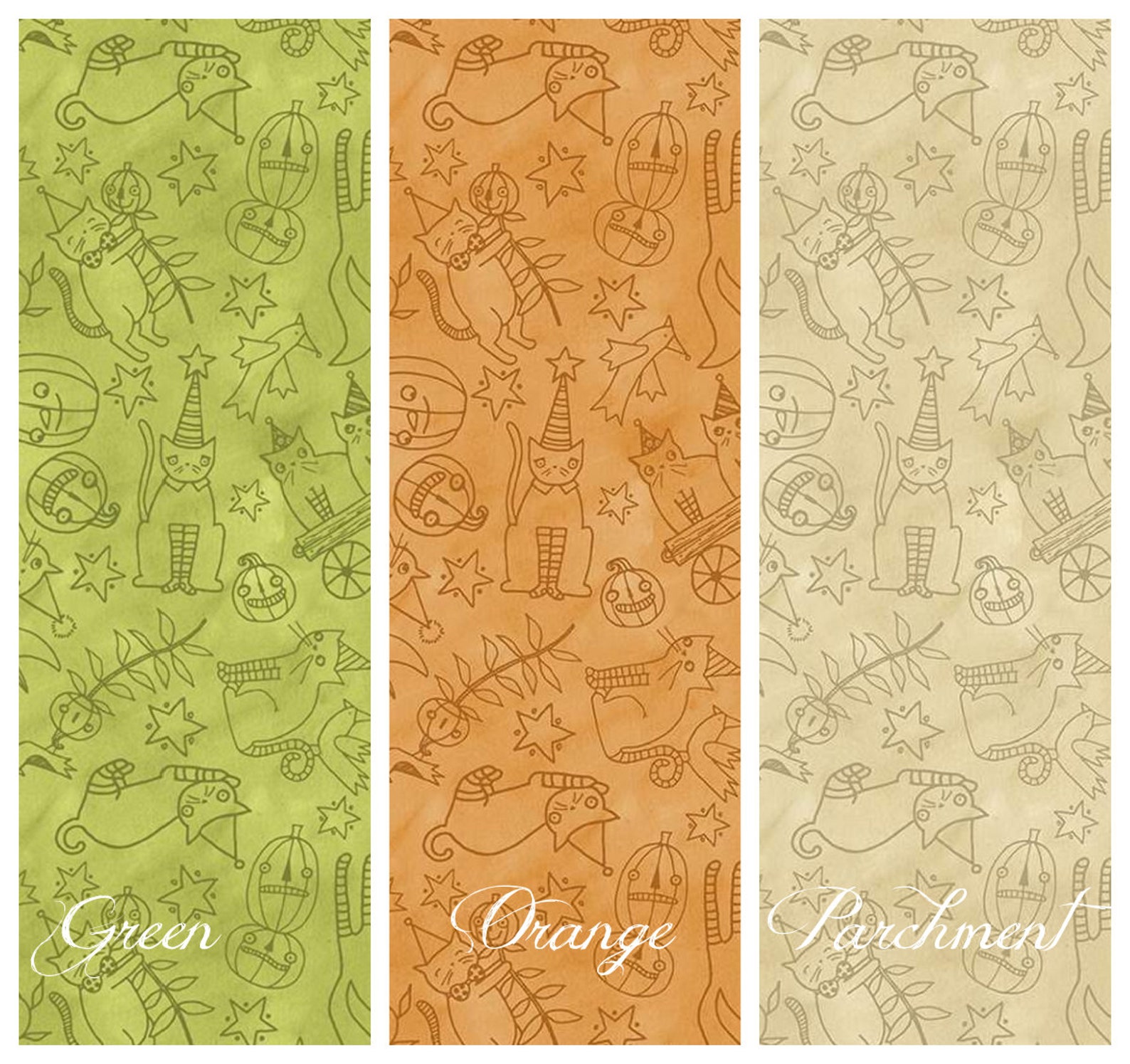 Quilt Fabric, Halloween Whimsy, Halloween Fabric, Pumpkins, Pumpkins ...