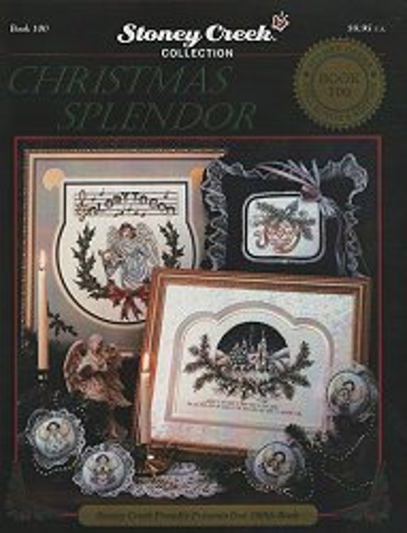 Counted Cross Stitch Pattern Christmas Splendor Angels - Etsy