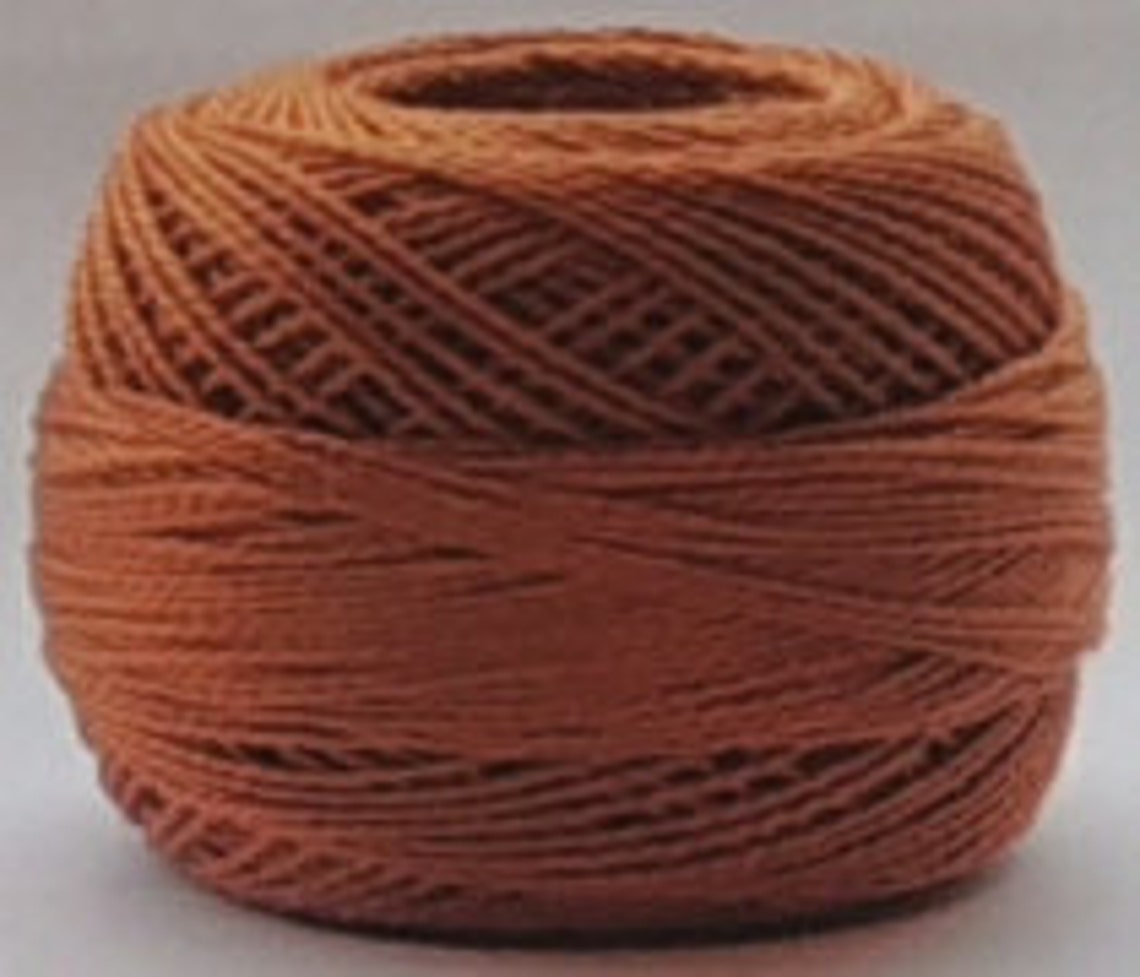 DMC Perle Cotton Size 8 DMC 434 Pearl Cotton Ball Light - Etsy