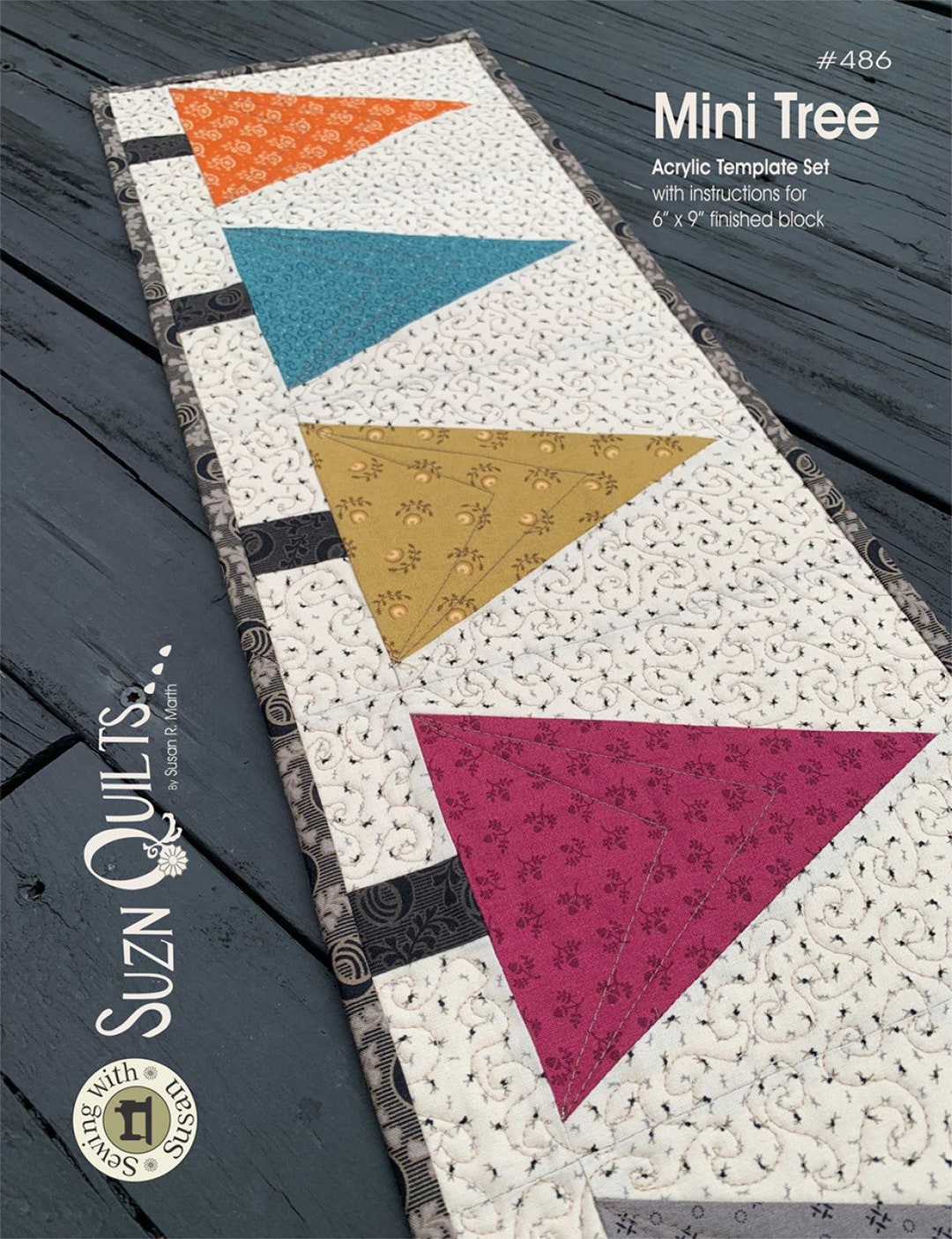 Quilt Ruler, Mini Tree, Tree Template, Tree Acrylic Ruler, Acrylic ...