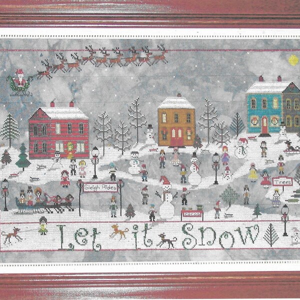 Winter Scenes Cross Stitch Patterns - Etsy