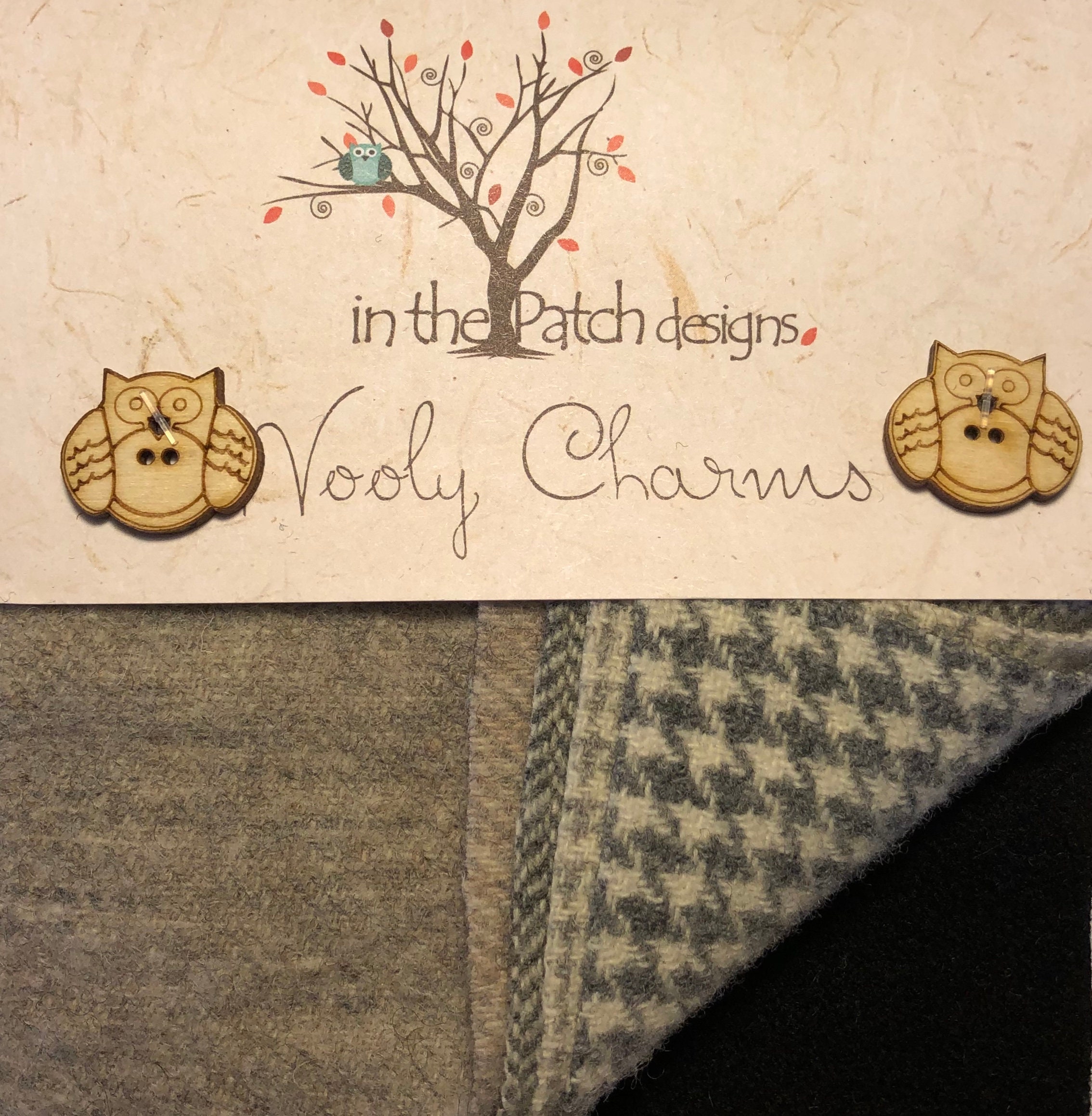 Wool, Greys, Wooly Charms, Felted Wool, Wool Charm Packs, Overdyed Wool ...