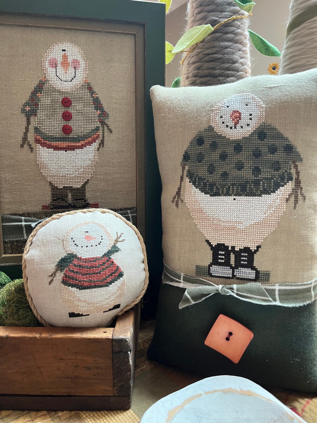 Counted Cross Stitch Pattern, Mcflurry Friends, Pillow Ornament, Bowl ...