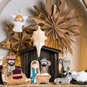 Machine Embroidery CD, Nativity Stuffies, Christmas Ornaments, Nativity ...