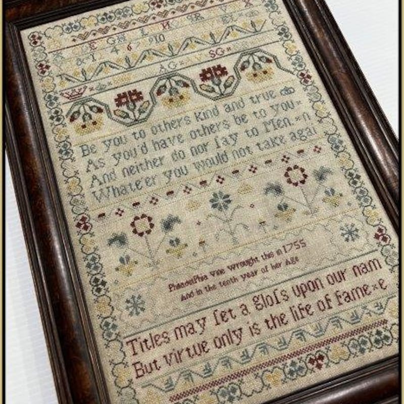 Reproduction Sampler - Etsy
