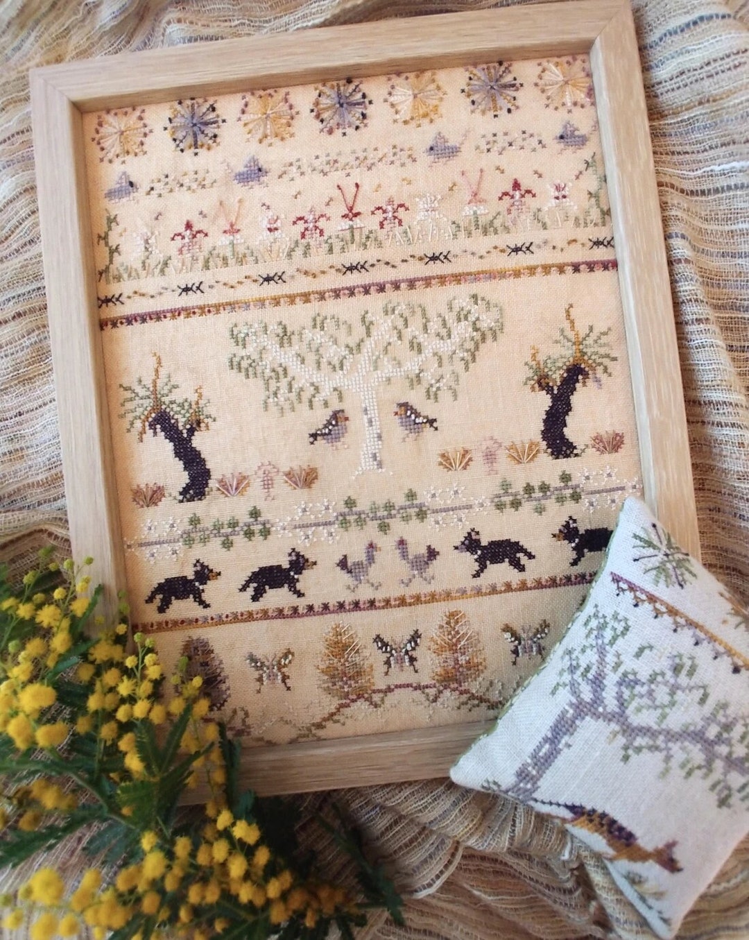 Counted Cross Stitch Pattern, Two From Tasmania, Australian Bird Motifs ...