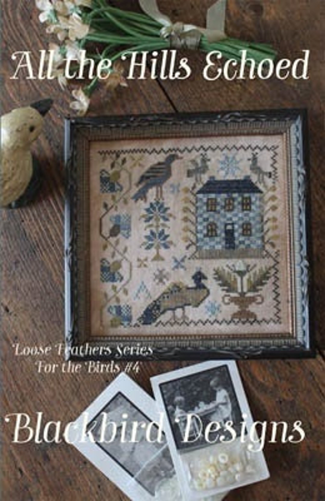 Counted Cross Stitch Pattern, All the Hills Echoed, Birds, Quaker ...