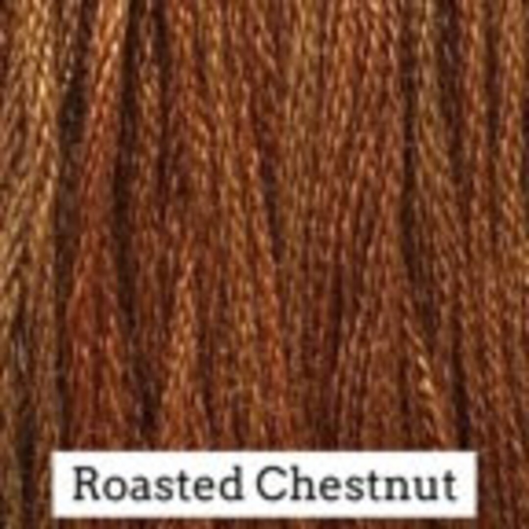 Classic Colorworks, Roasted Chestnut, CCT-155, 5 YARD Skein, Hand Dyed ...