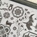 Cross Stitch Pattern, Enchanted Quaker, Halloween Decor, Crows, Cats ...