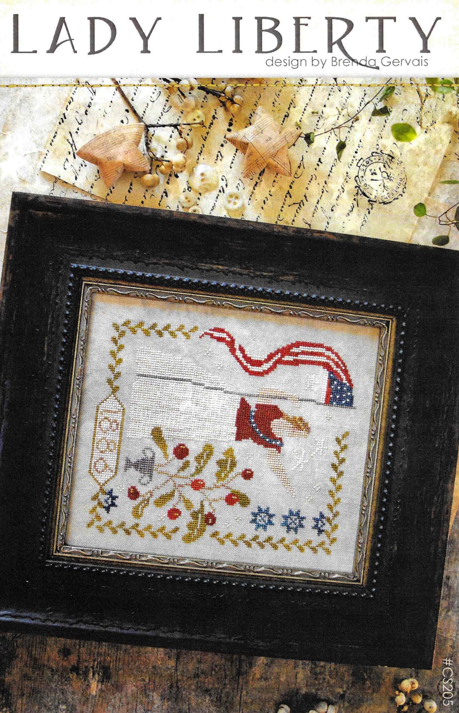 Counted Cross Stitch Pattern Lady Liberty Patriotic Decor - Etsy