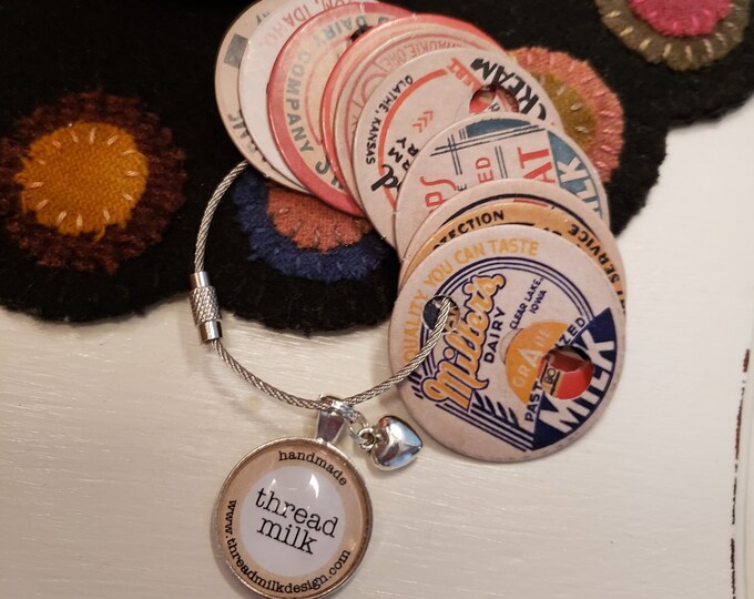 Coneflower Thread Holder, Cone Flower, Thread Holder, Metal Thread ...