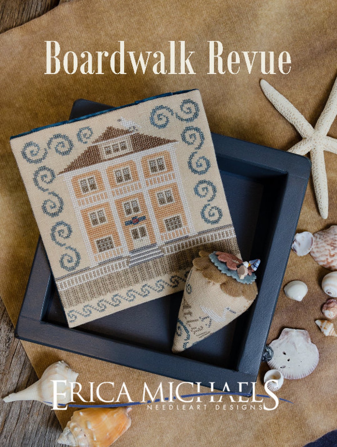 Cross Stitch Pattern, Boardwalk Revue, Berry, Needlebook, Boardwalk ...