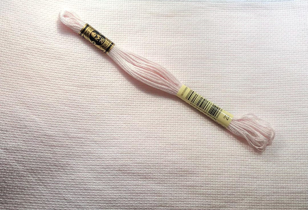 18 Count Aida, Blush, Aida 18, Zweigart, Counted Cross Stitch, Cross ...