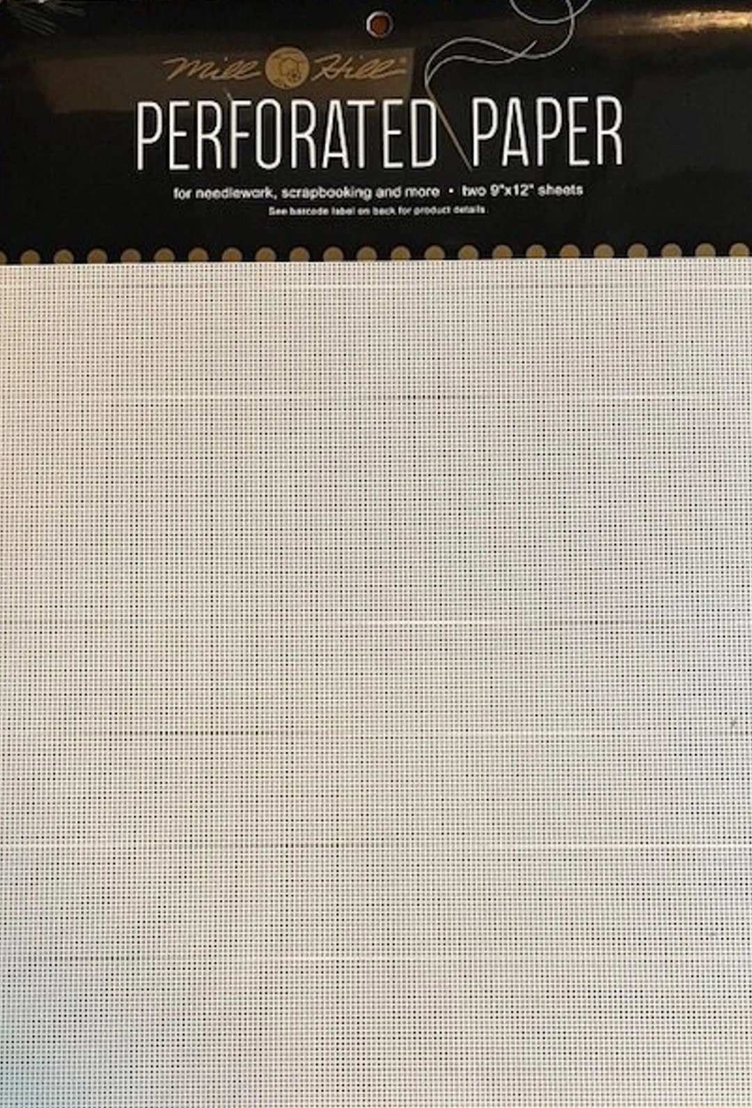 Perforated Paper, 18ct, 14ct, White, Brown, Craft Supply, Cross Stitch ...