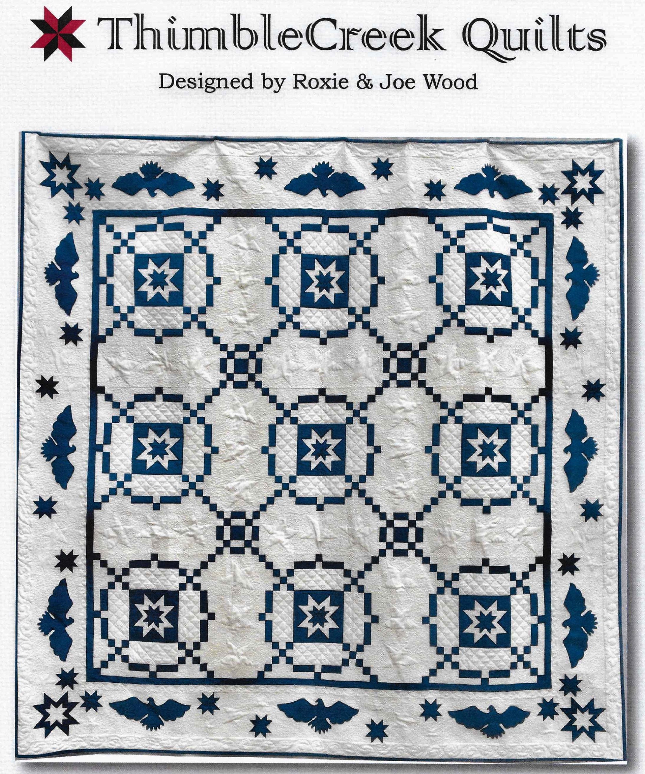 Quilt Pattern, United We Stand, Pieced Quilt, Americana, Lap Quilt ...