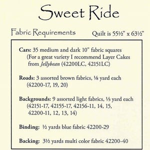 Quilt Pattern, Sweet Ride, Lap Quilt, Boy Quilt, Car Applique, Applique ...