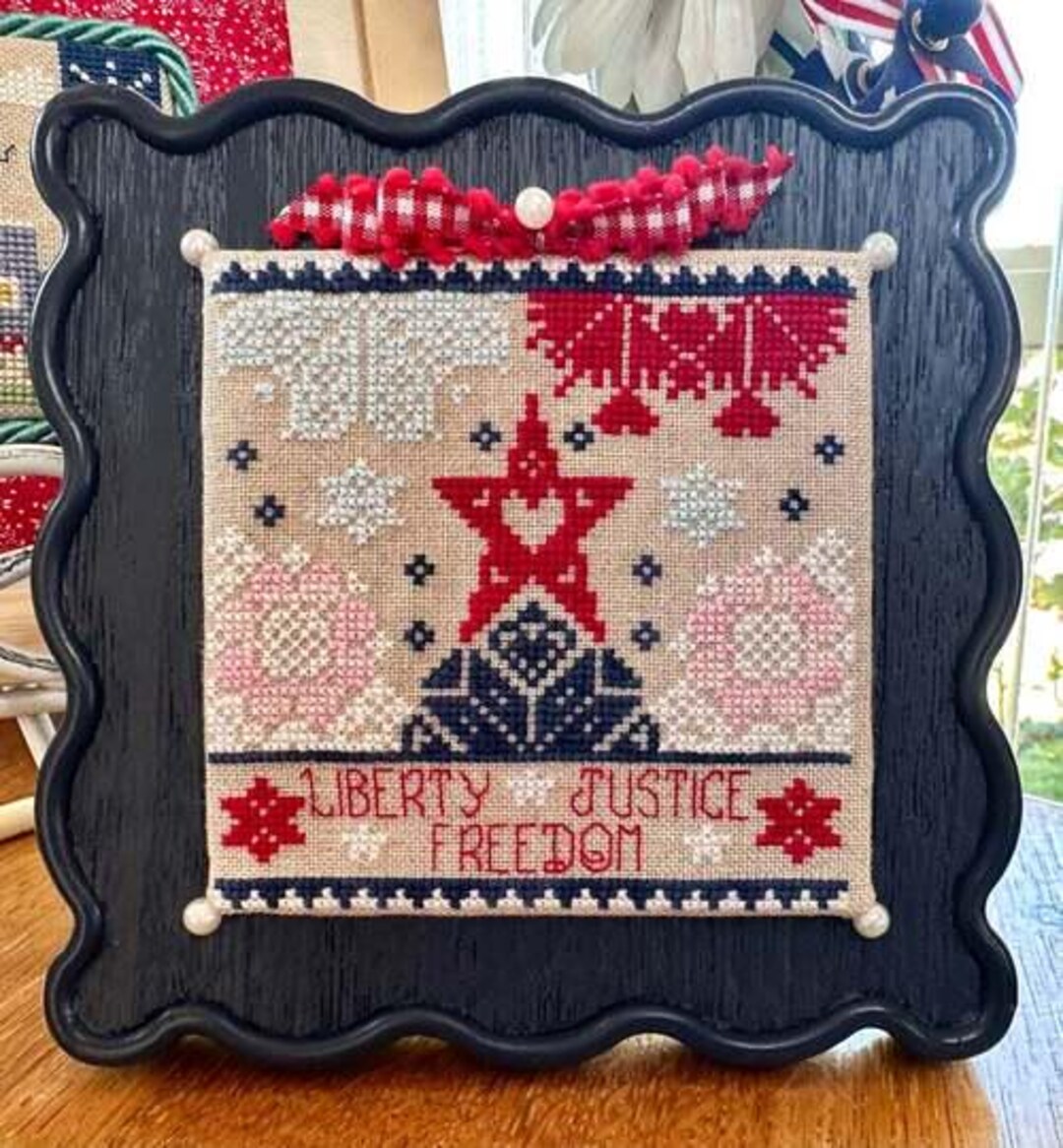 Counted Cross Stitch Pattern, Quaker Freedom, Americana, Patriotic ...