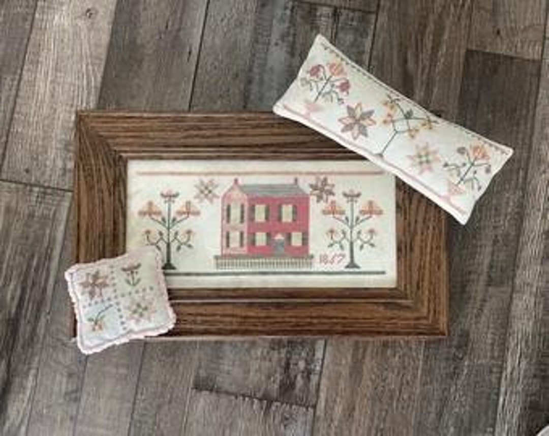Counted Cross Stitch Pattern, Quilt Block Favorites, Pillow Ornament ...