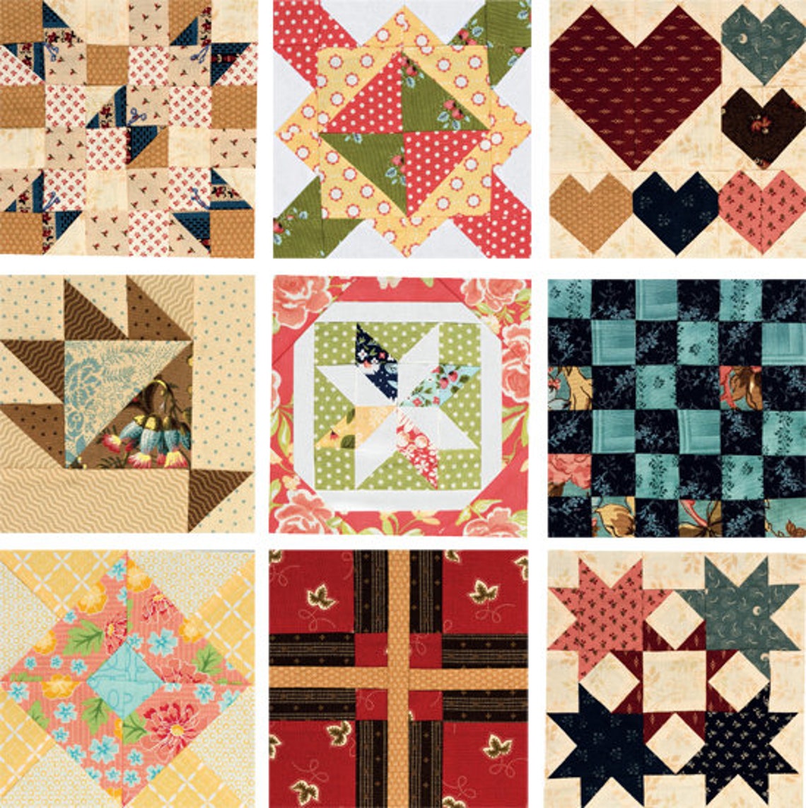 Quilt Book the Splendid Sampler Quilt Patterns Sampler - Etsy