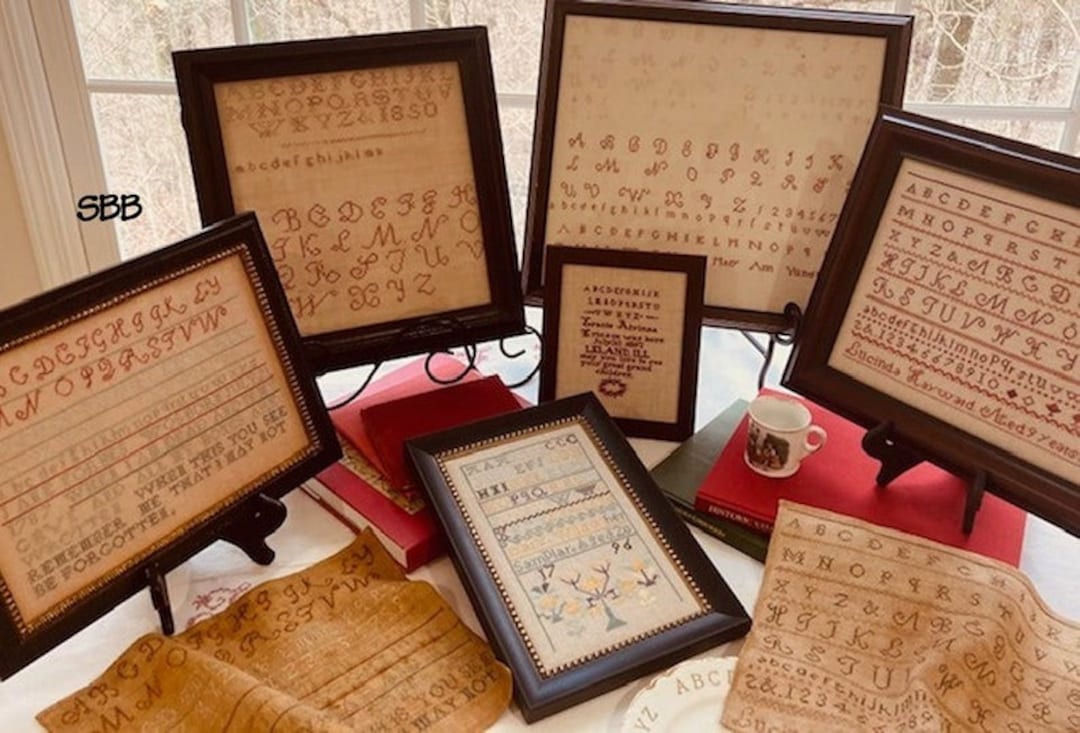 Counted Cross Stitch Pattern, American Marking Samplers, 1787-1882 ...