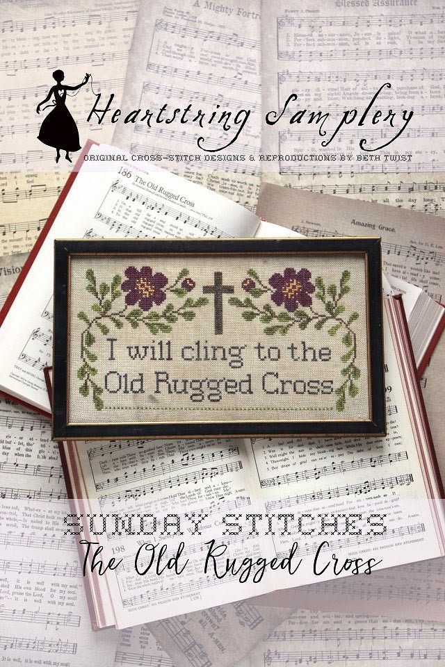 Counted Cross Stitch Pattern, Sunday Stitches, Old Rugged Cross ...