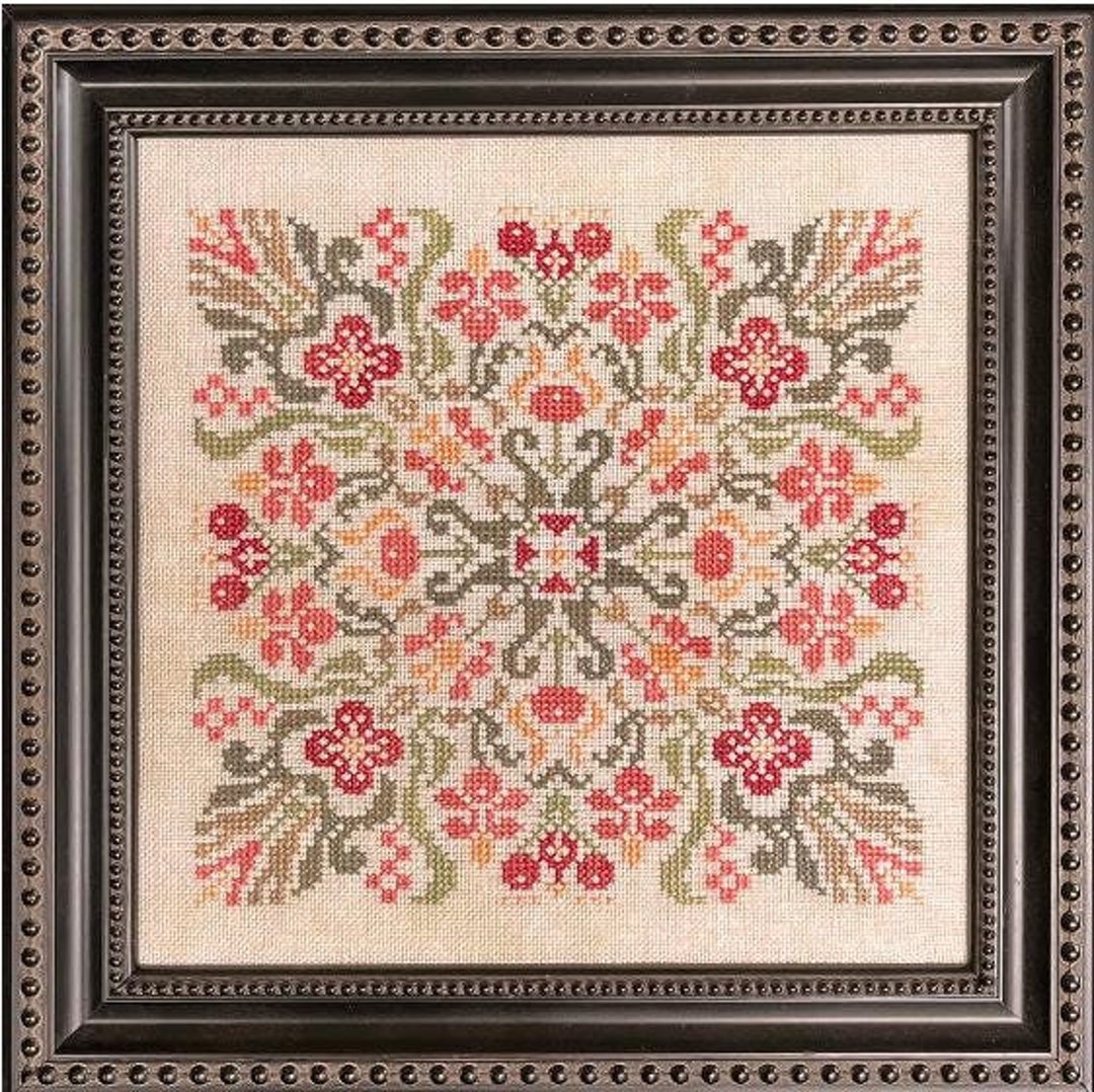 Cross Stitch Pattern, Prairie Flowers, Flower Motifs, Home Decor ...