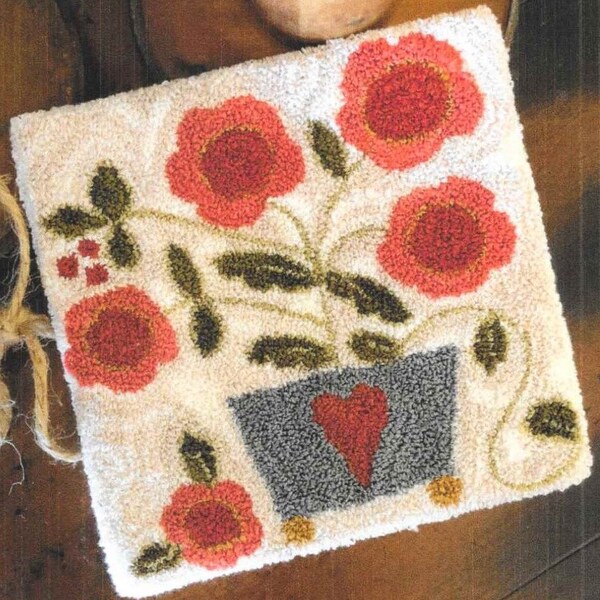 Floral Punch Needle Patterns - Etsy