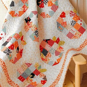 Quilt Pattern Pumpkin Seeds Fall Decor Cottage Decor | Etsy