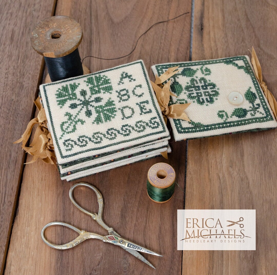 Counted Cross Stitch Pattern, A Mini Sampler Book, Alphabet Sampler ...