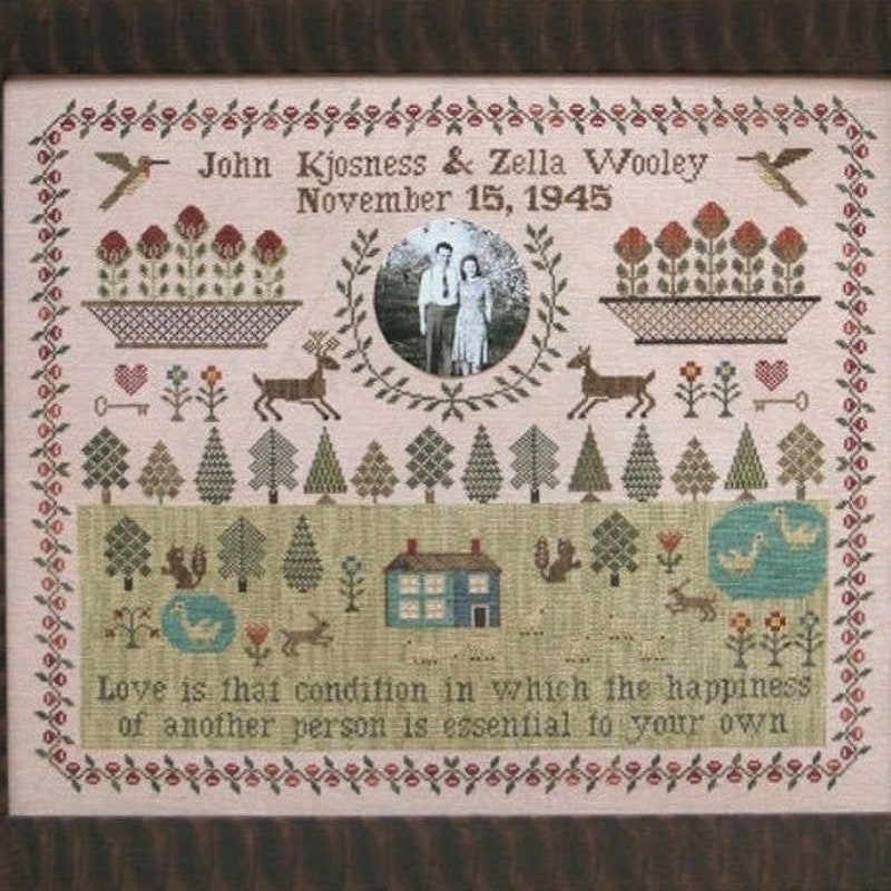 Wedding Sampler - Etsy