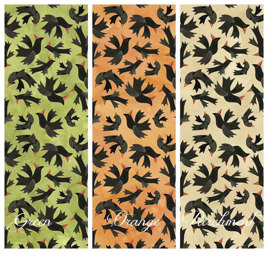 Quilt Fabric Halloween Whimsy Halloween Fabric Pumpkins - Etsy