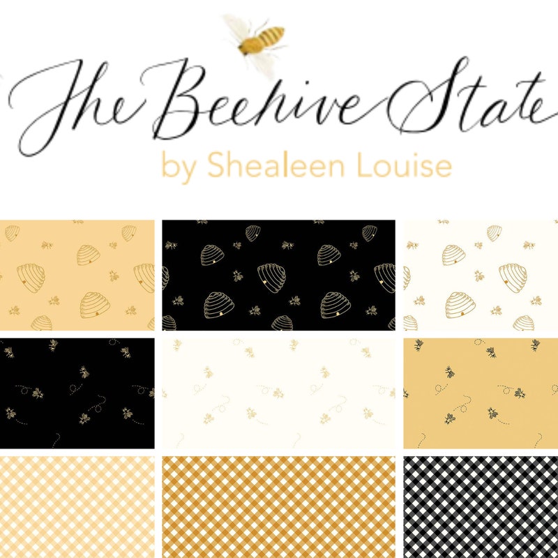 Blake Riley Honey Bee Fabric - Etsy