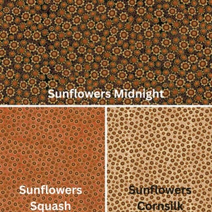 Quilt Fabric, Bittersweet Farms, Fall Fabric, Pumpkins, Sunflowers ...