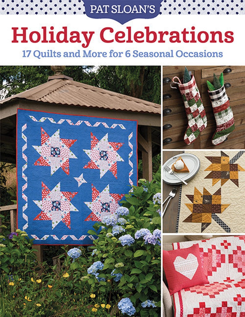 Softcover Book Holiday Celebrations Quilt Pattern Mini - Etsy