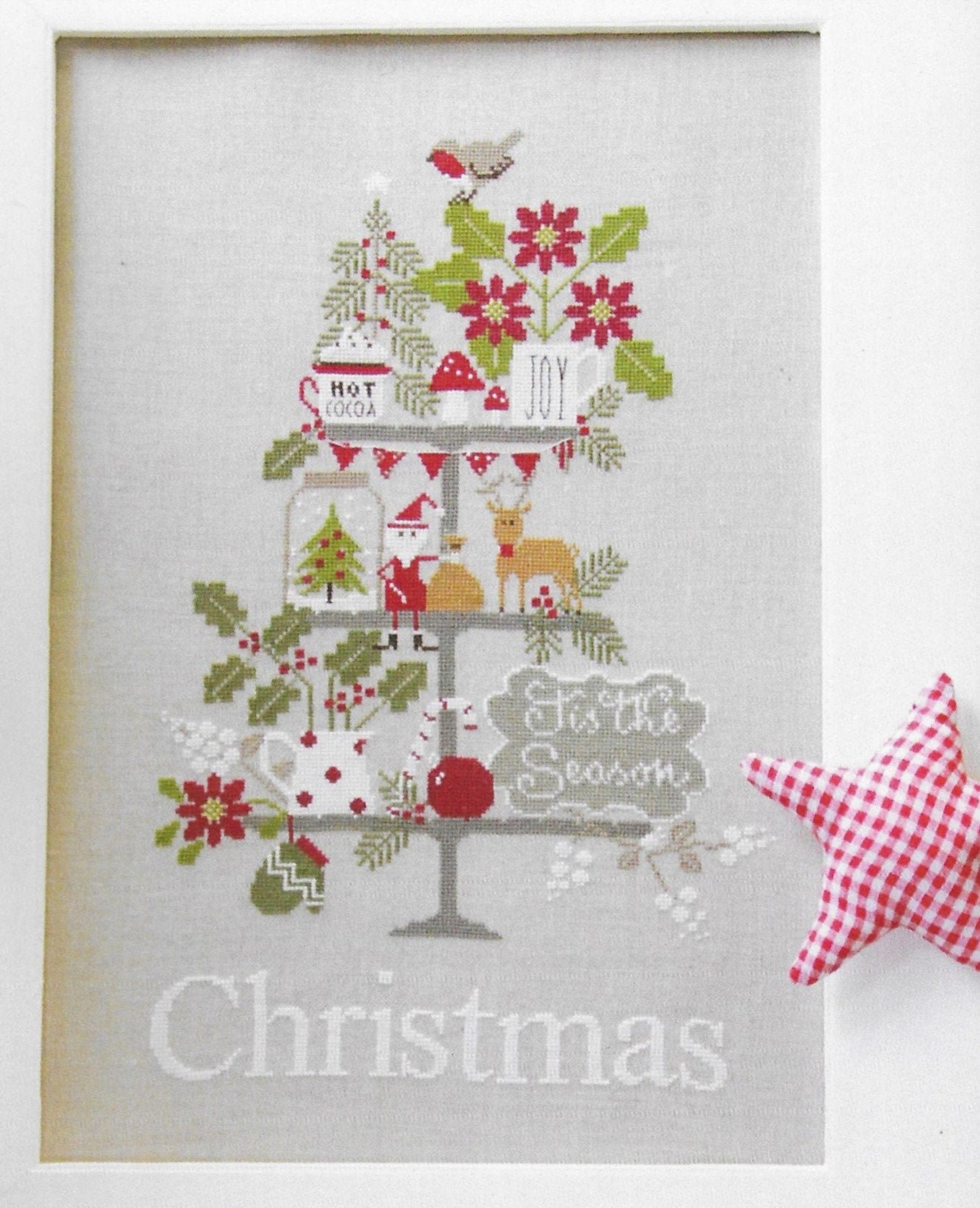 Counted Cross Stitch Pattern Celebrate Christmas Christmas - Etsy