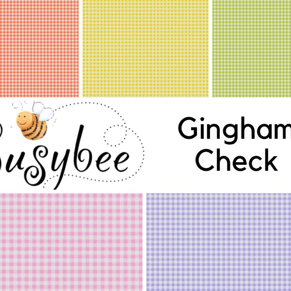 Gingham Fabric - Etsy