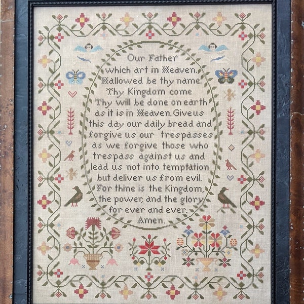 Serenity Prayer Cross Stitch - Etsy