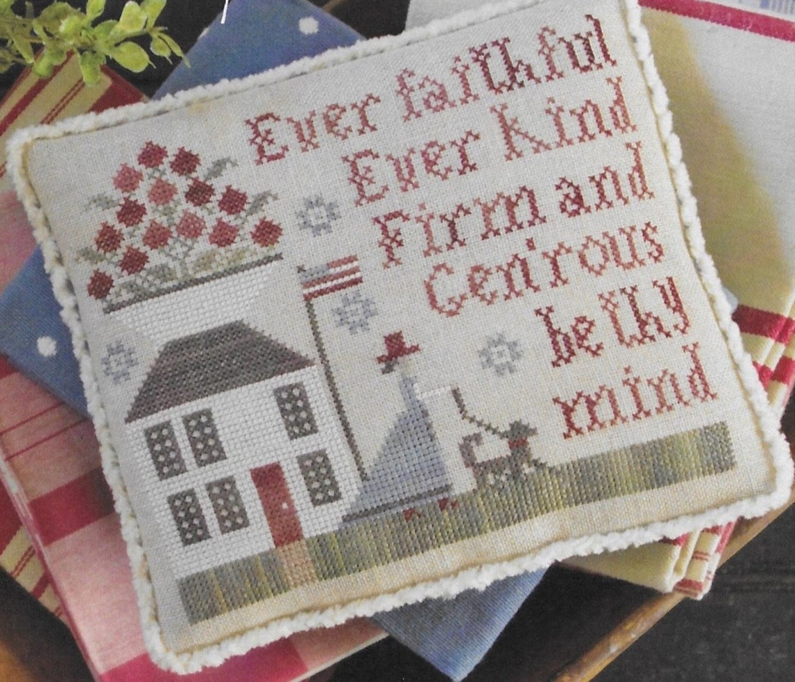 Counted Cross Stitch Pattern Serial Bowl Collection Lesson - Etsy