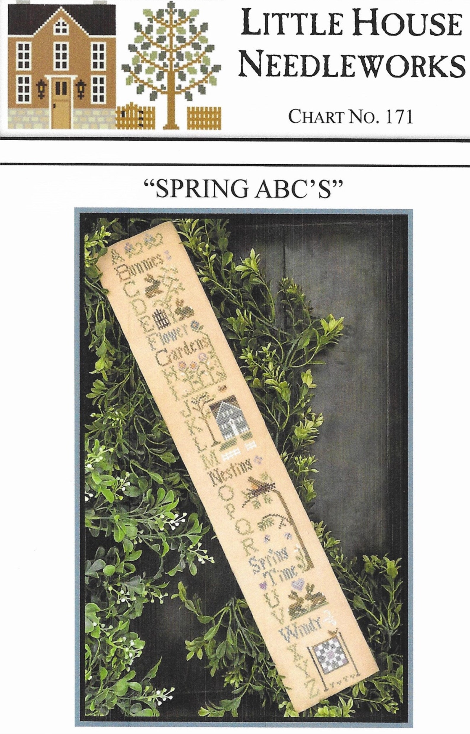 Counted Cross Stitch Pattern, Spring Abc's, Cross Stitch Sampler ...