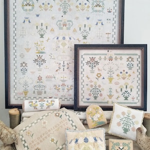 Counted Cross Stitch, Dutch Sampler Collection, Reproduction Sampler ...