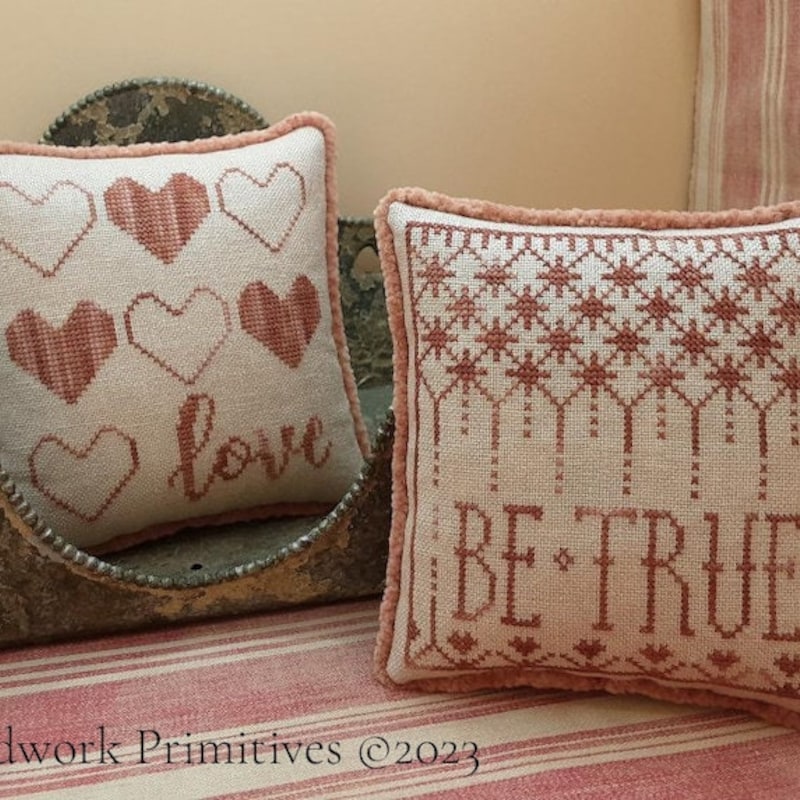 Valentine Cross Stitch - Etsy
