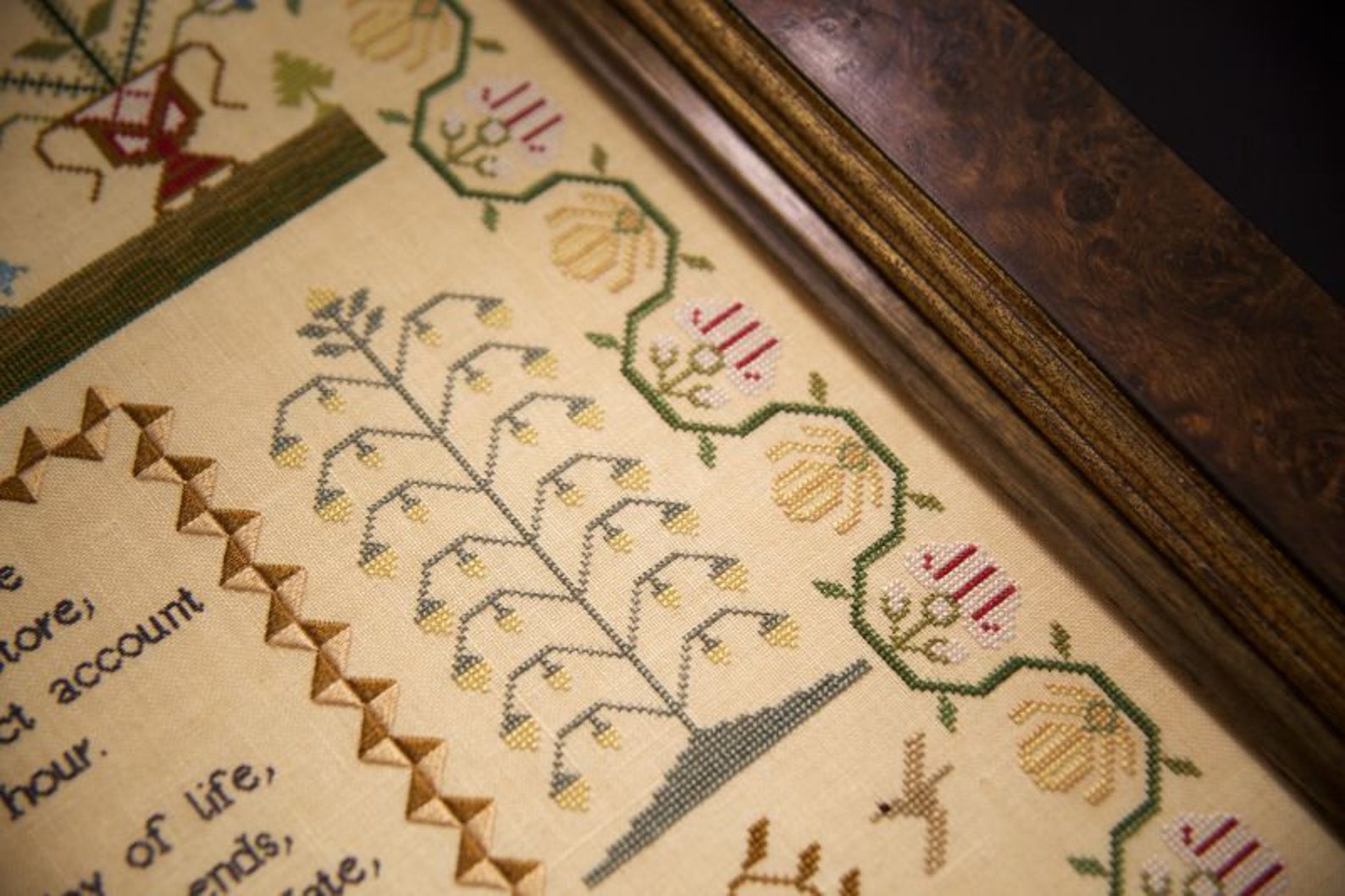 Counted Cross Stitch Pattern Ruth Bates 1823 Reproduction - Etsy