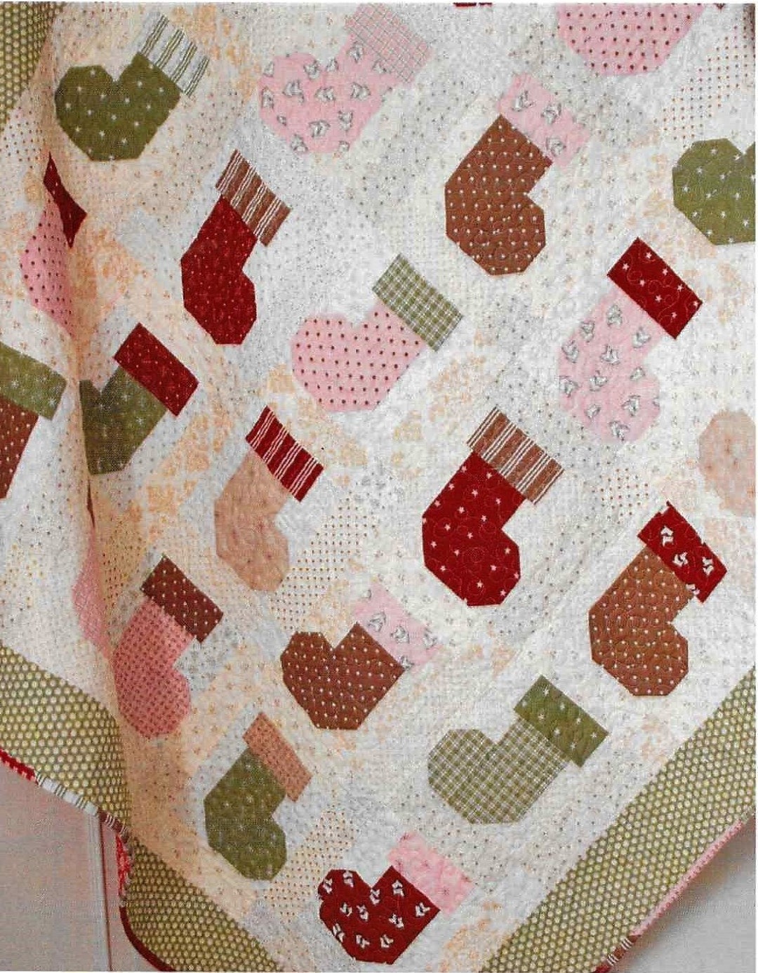 Quilt Pattern, Stocking Stuffers, Christmas Decor, Cottage Decor ...