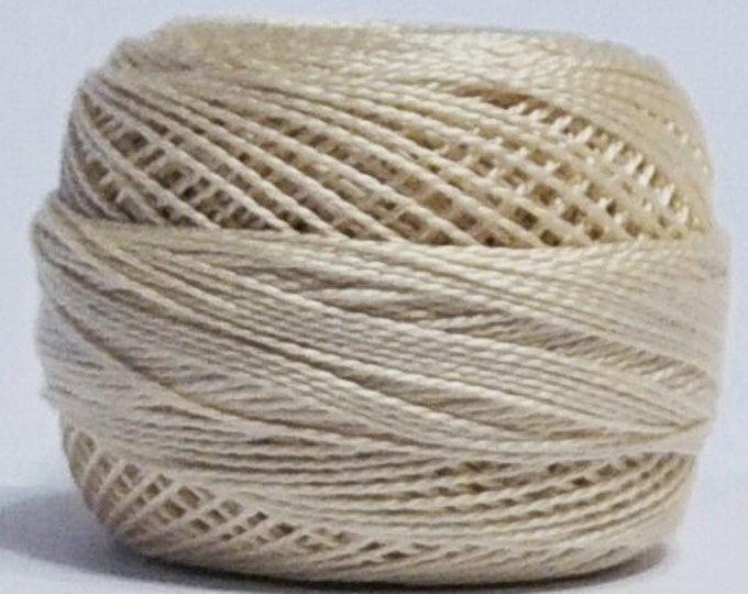 DMC Perle Cotton, Size 8, DMC Pearl Cotton Ball, Ecru, Embroidery ...