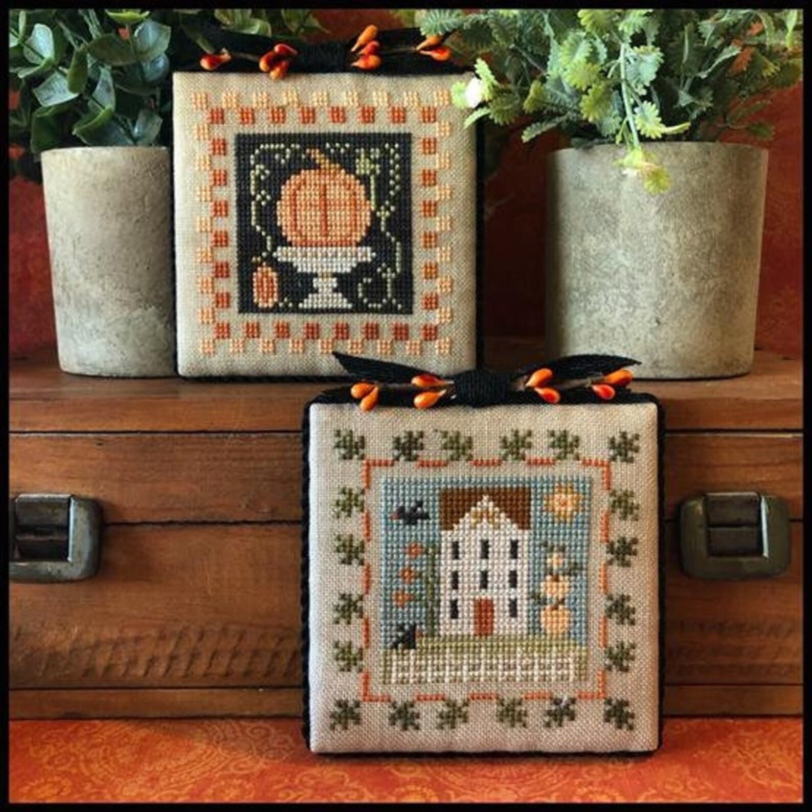 Counted Cross Stitch Pattern Fall is in the Air Autumn - Etsy