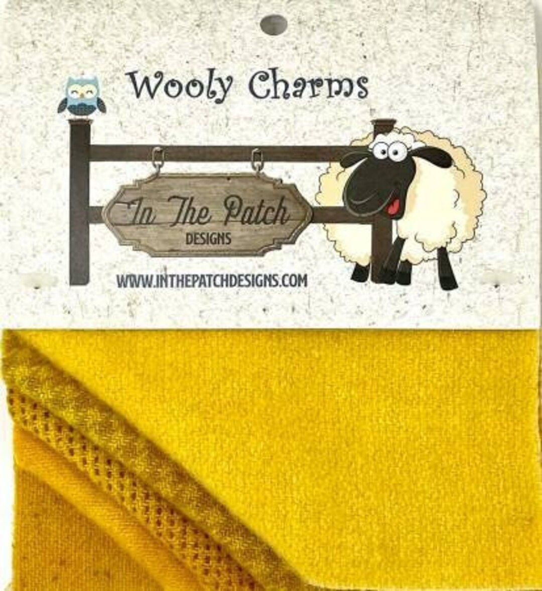 Wool, Honey, Wooly Charms, Felted Wool, Wool Charm Packs, Overdyed Wool ...