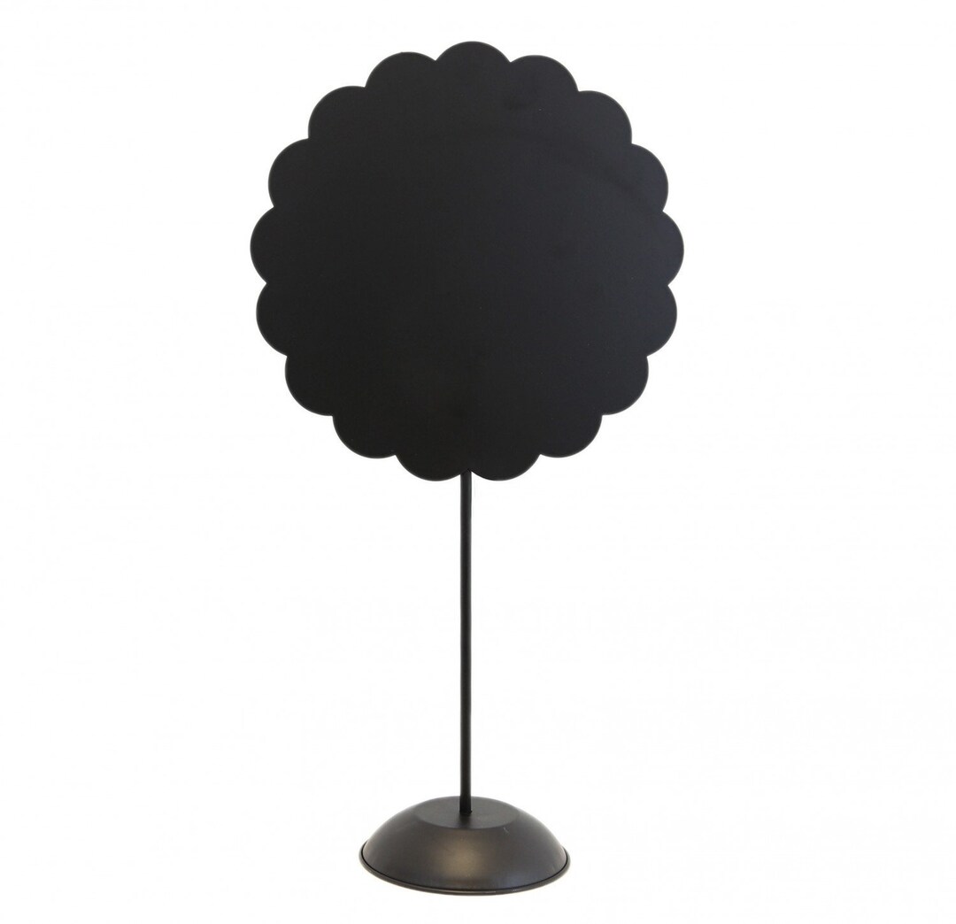 Metal Stand, Display Stand, Rustic Scalloped Stand, Primitive Decor ...
