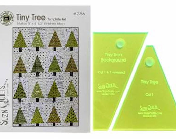 Quilt Ruler, Tiny Tree, Tree Template, Tiny Tree Acrylic Ruler ...