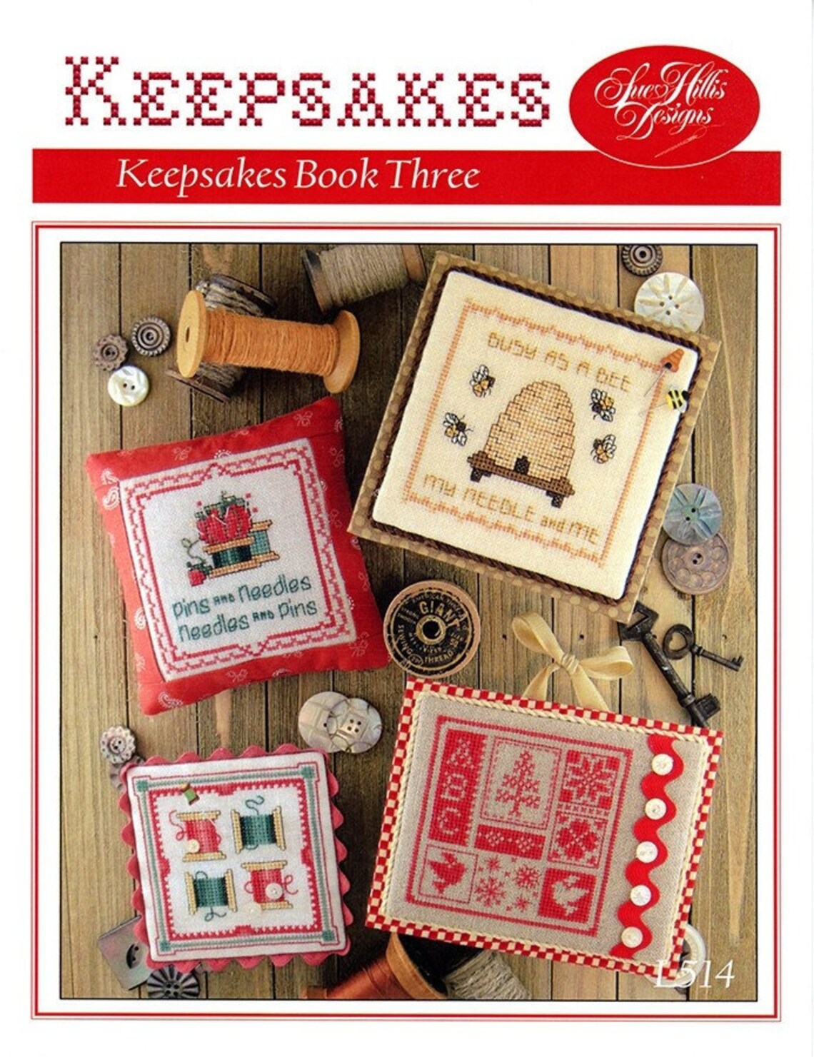Counted Cross Stitch Pattern Keepsakes Book 3 Busy Bee - Etsy