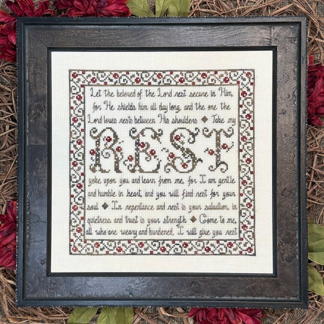 Counted Cross Stitch Pattern, Building Block Rest, Inspirational ...